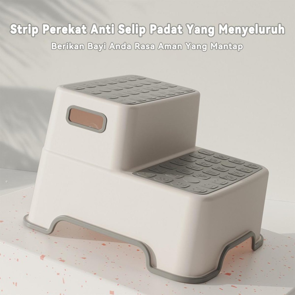 Jual Bangku Penambah Tinggi Badan Anak Anti Selip Multifungsi Tangga ...