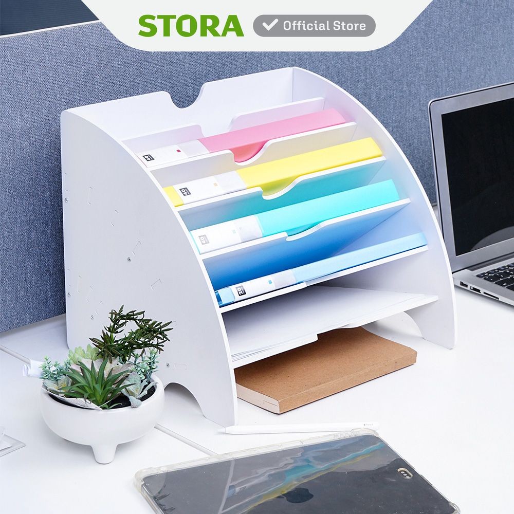 Jual Stora Organizer Dokumen Multifungsi - Putih tempat dokumen surat ...