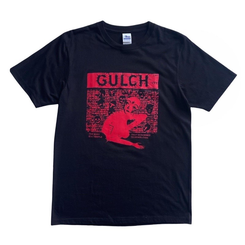 Jual T-SHIRT GULCH / KAOS BAND HARDCORE PUNK / Black | Shopee Indonesia