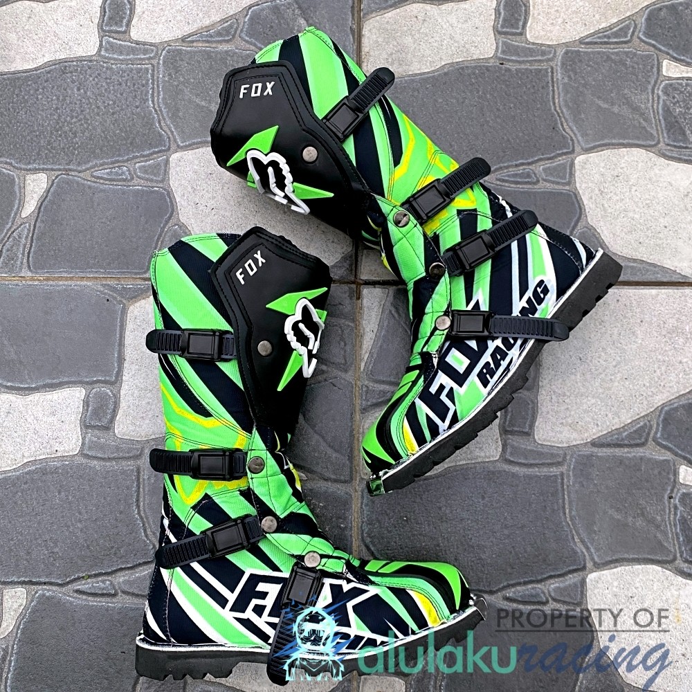 Jual Sepatu Motocross Trail MX Enduro Fullprint with Safety Protector ...