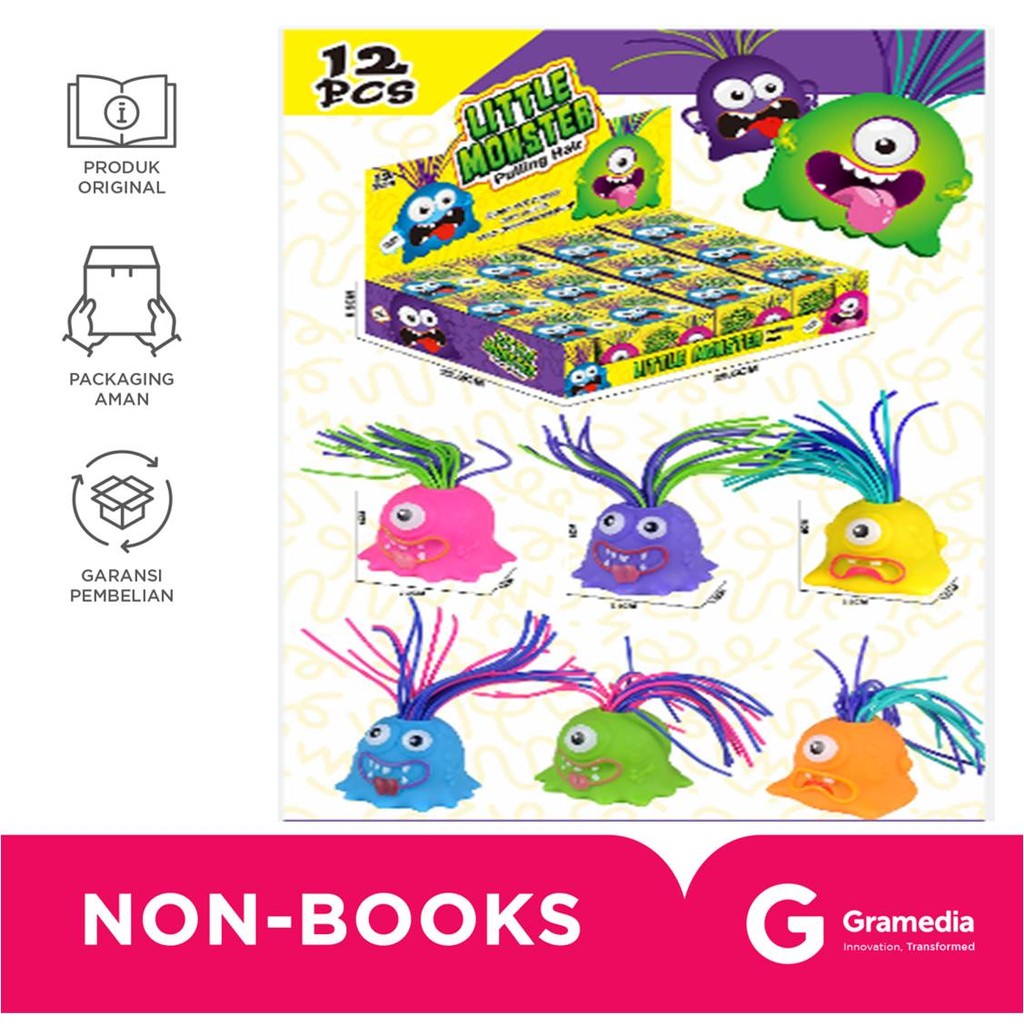 Jual Kukiko Little Monster Pulling Hair 2024 | Shopee Indonesia