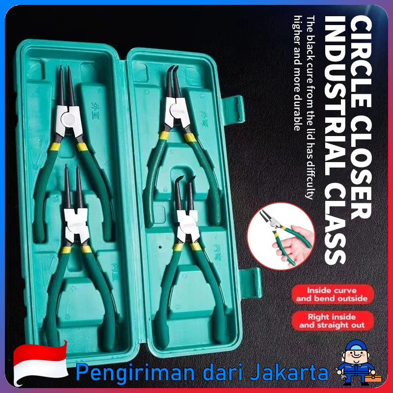 Jual 4 pcs Tang Circlip tang snap ring set 7 Inch Set Tang Circlip ...