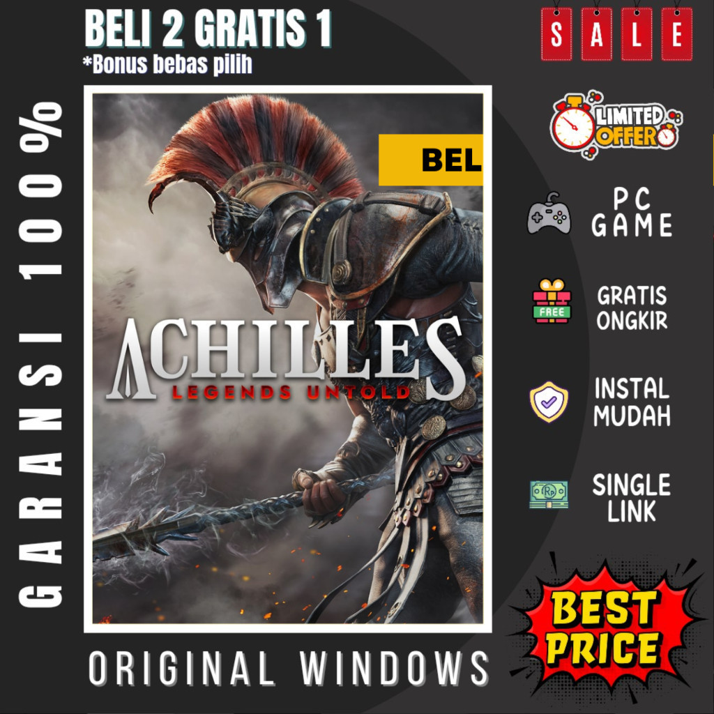Jual ACHILLES LEGENDS UNTOLD - GAME PC - GAME LAPTOP - PC GAMES - BELI ...