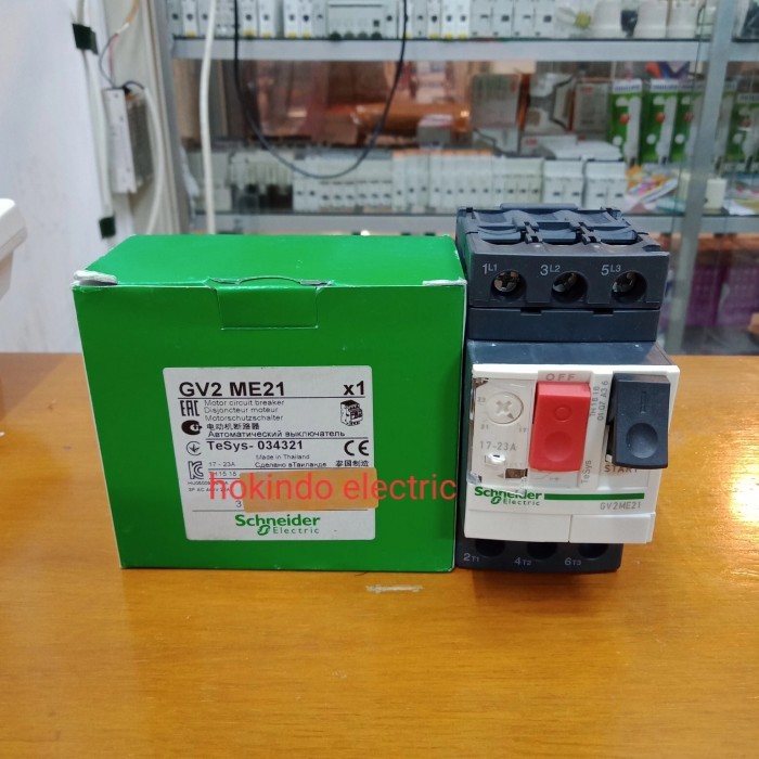 Jual Motor Circuit Breaker Schneider GV2ME21 / GV2ME 21 - TYPE LAMA PUTIH | Shopee Indonesia