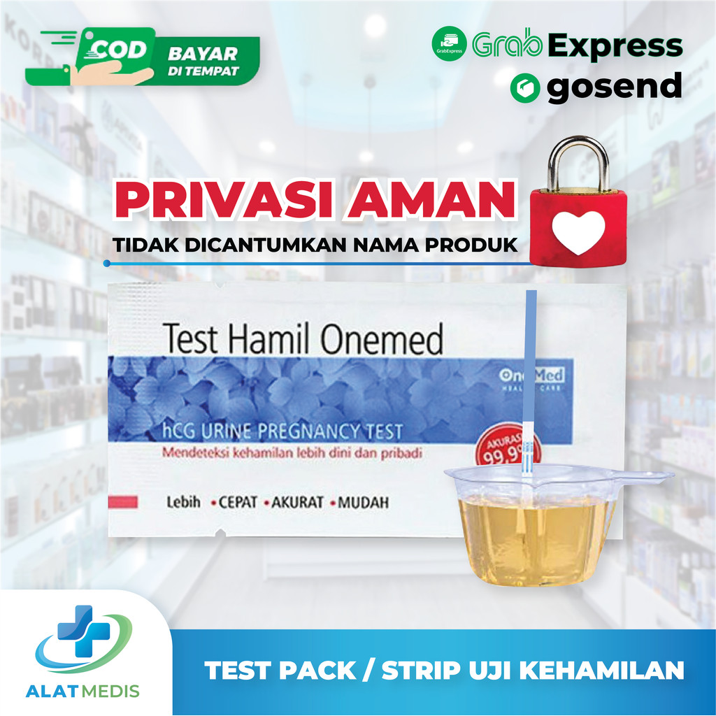 Jual Test pack Onemed tes kehamilan testpack tespek pregnancy tes hamil ...