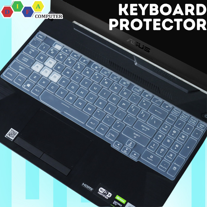 Asus Tuf F15 Clear Keyboard Cover For ASUS TUF Gaming A15 & A17 Laptops ...