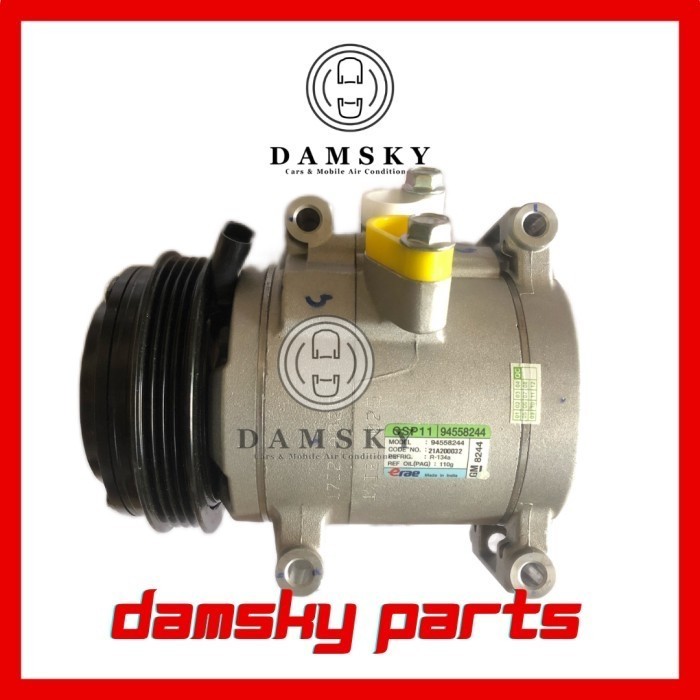 Jual Kompresor Compressor AC Mobil Chevrolet New Spark General Motor ...