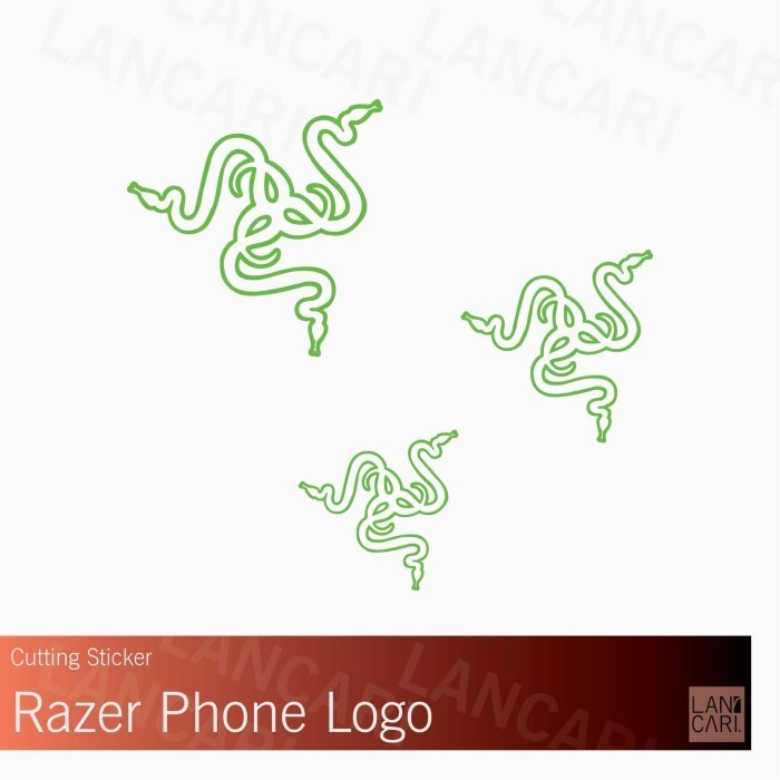 Jual Sticker Razer Phone Logo Cutting Macbook Laptop Vinyl Cut Stiker ...
