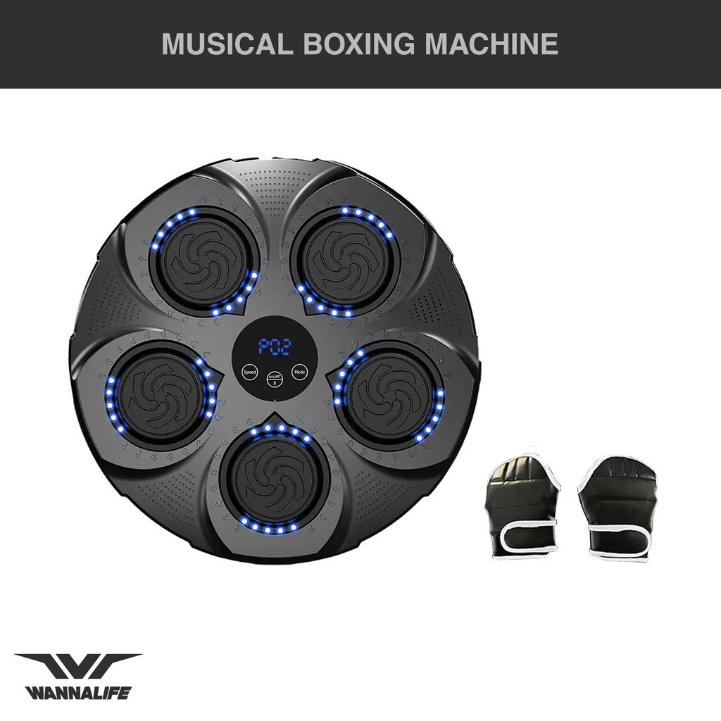Jual Boxing Punch Music Machine | Alat Tinju Musik Blue Tooth Bluetooth ...