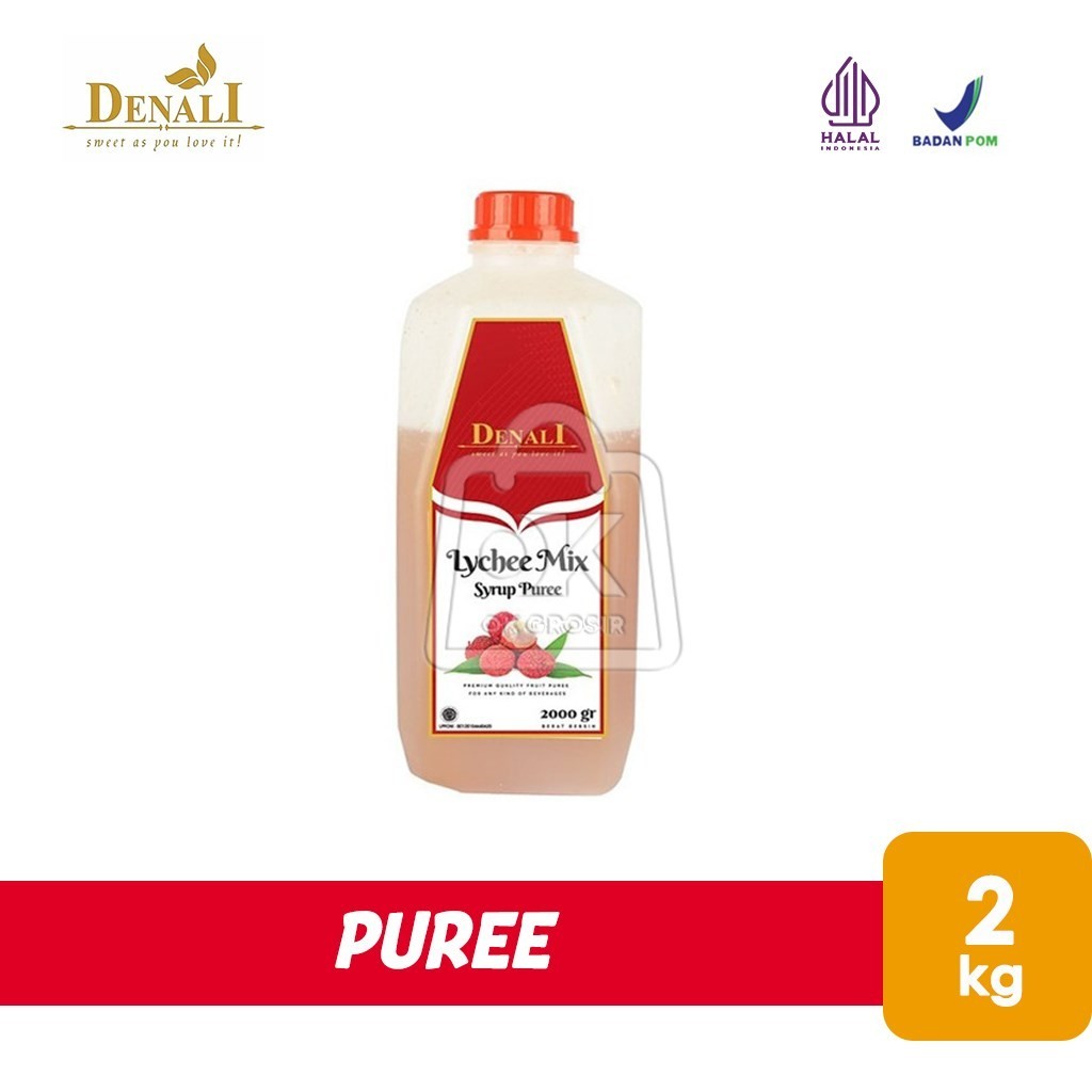 Jual Lychee Puree Denali Fruit Mix Smooties (2 kg) | Shopee Indonesia
