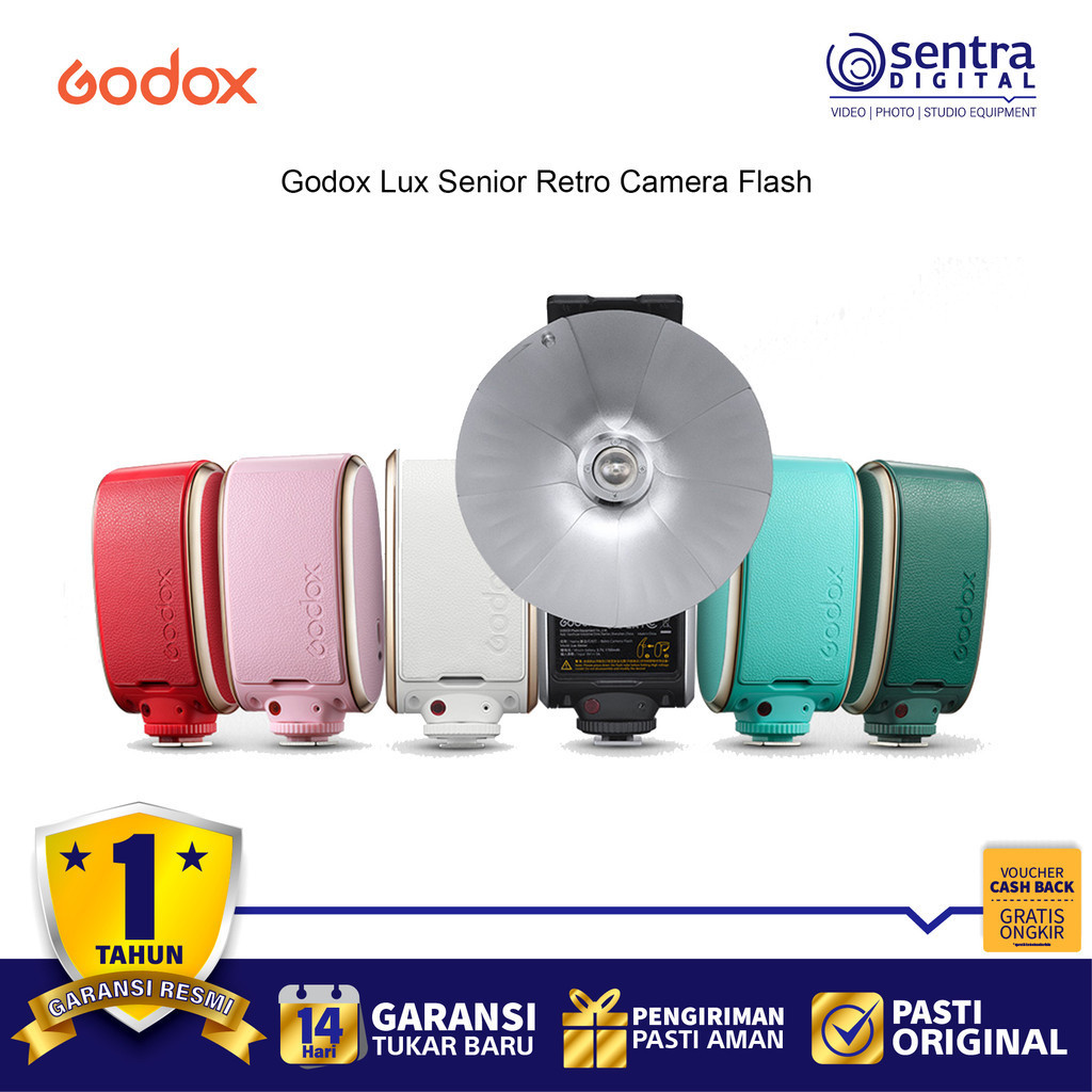 Jual Godox Lux Senior Retro Camera Flash ( Universal Speedlite ...