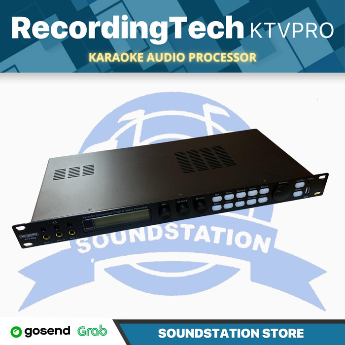 Jual Recording Tech KTV Pro Karaoke Audio Processor - Mixer | Shopee ...