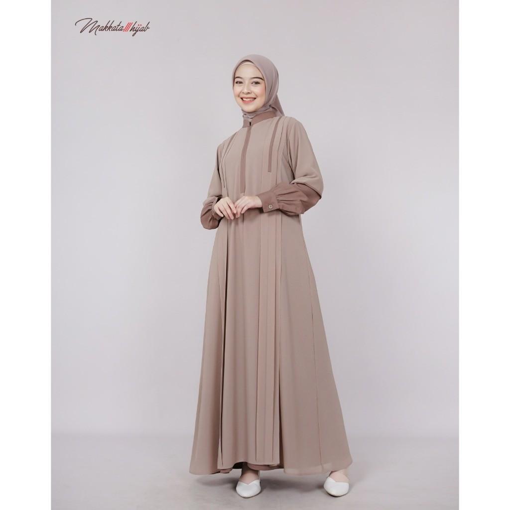 Jual Mima Dress Gamis Wanita Cewek Simple Premium Elegan Original ...
