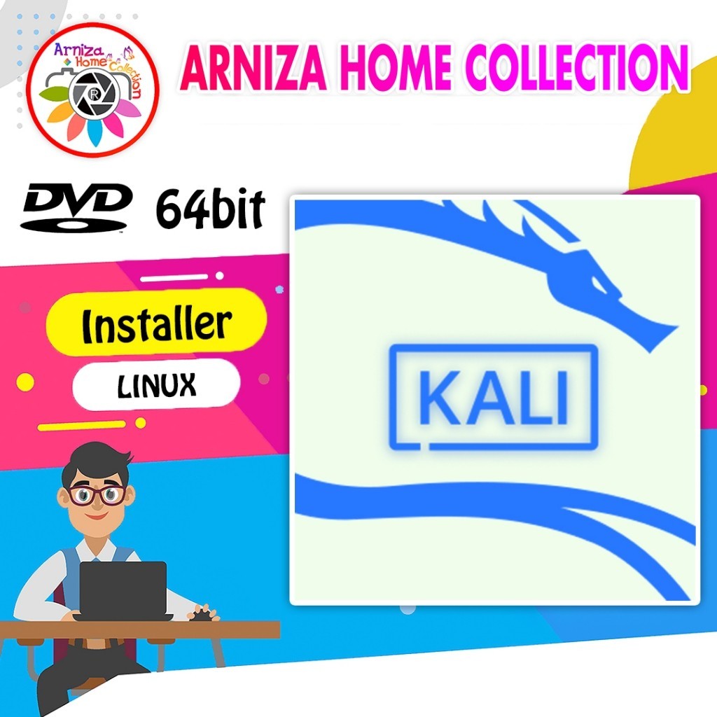 Jual Kaset DVD Kali Linux Installer instal ulang pc laptop komputer ...