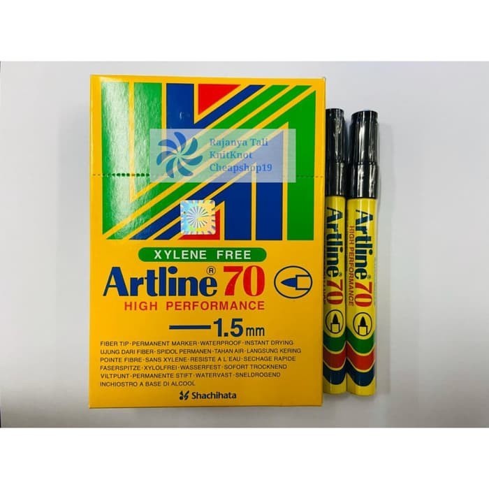 Jual Spidol Artline 70 Permanent Marker - Hitam RJT | Shopee Indonesia