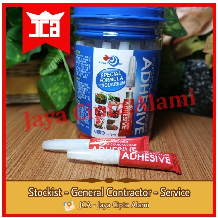 Jual Lem Adhesive Aquascape tanaman moss coral instant glue kayu batu ...