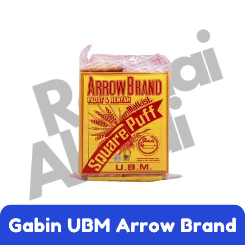 Jual BISKUIT GABIN UBM ARROW BRAND SQUARE PUFF 350GRAM | BISKUIT ...