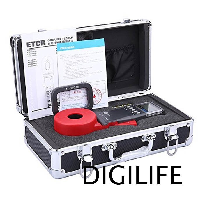 Jual Clamp Earth Resistance Tester ETCR2100C+ Ground Meter Loop Ammeter ...