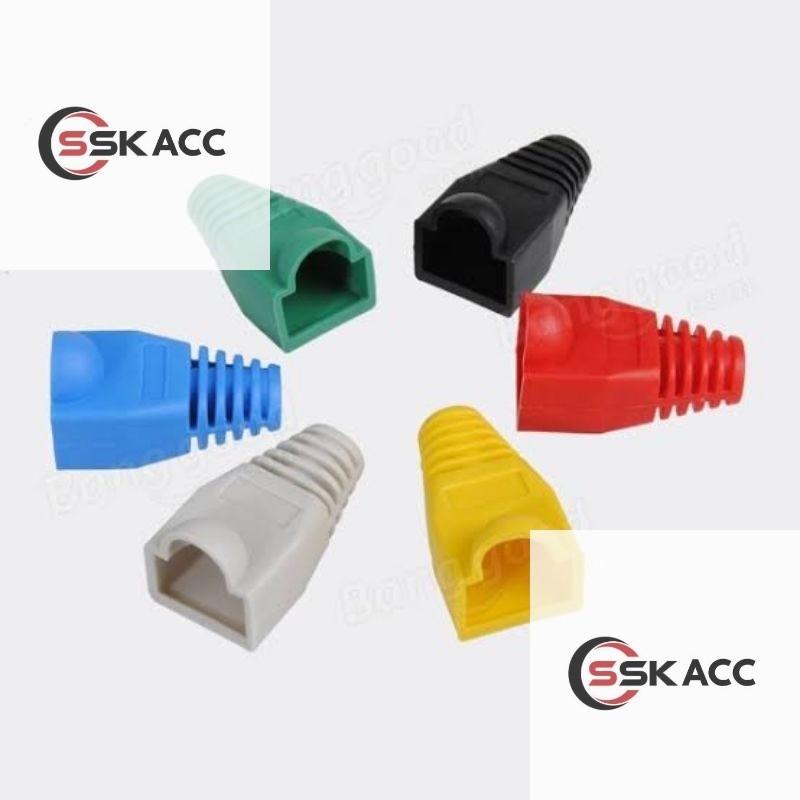 Jual Modular Karet RJ45 - Plug Boot Cover Pelindung Konektor RJ 45 ...