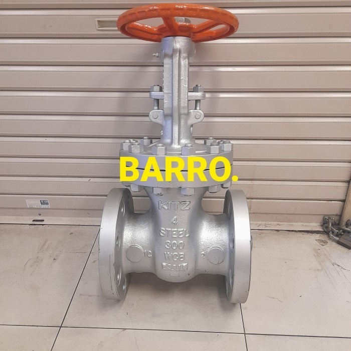 Jual Gate Valve Kitz 2" Inch DN 50 WCB Ansi 300 Flange Stop Kran Besi ...