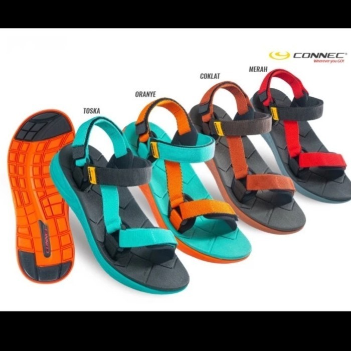 Jual Sepatu Sendal Connec Teva Hiking Camping | Shopee Indonesia