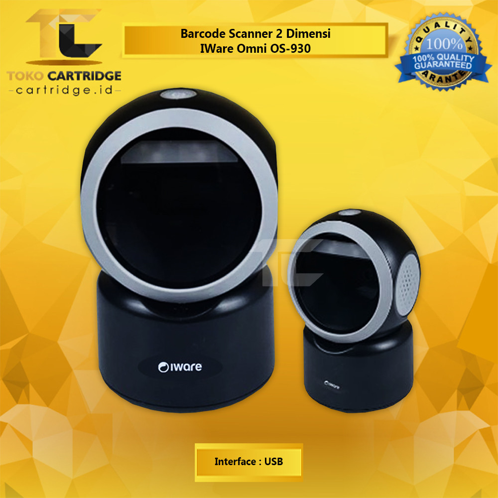 Jual IWARE Barcode Scanner OS930 OMNI IMAGER 2D QR CODE-E-FAKTUR USB OS ...