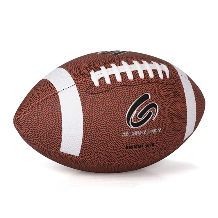 Jual Logo Kustom Anak-anak Dewasa Ukuran 5 4 3 Kulit Bola Rugby Ukuran ...
