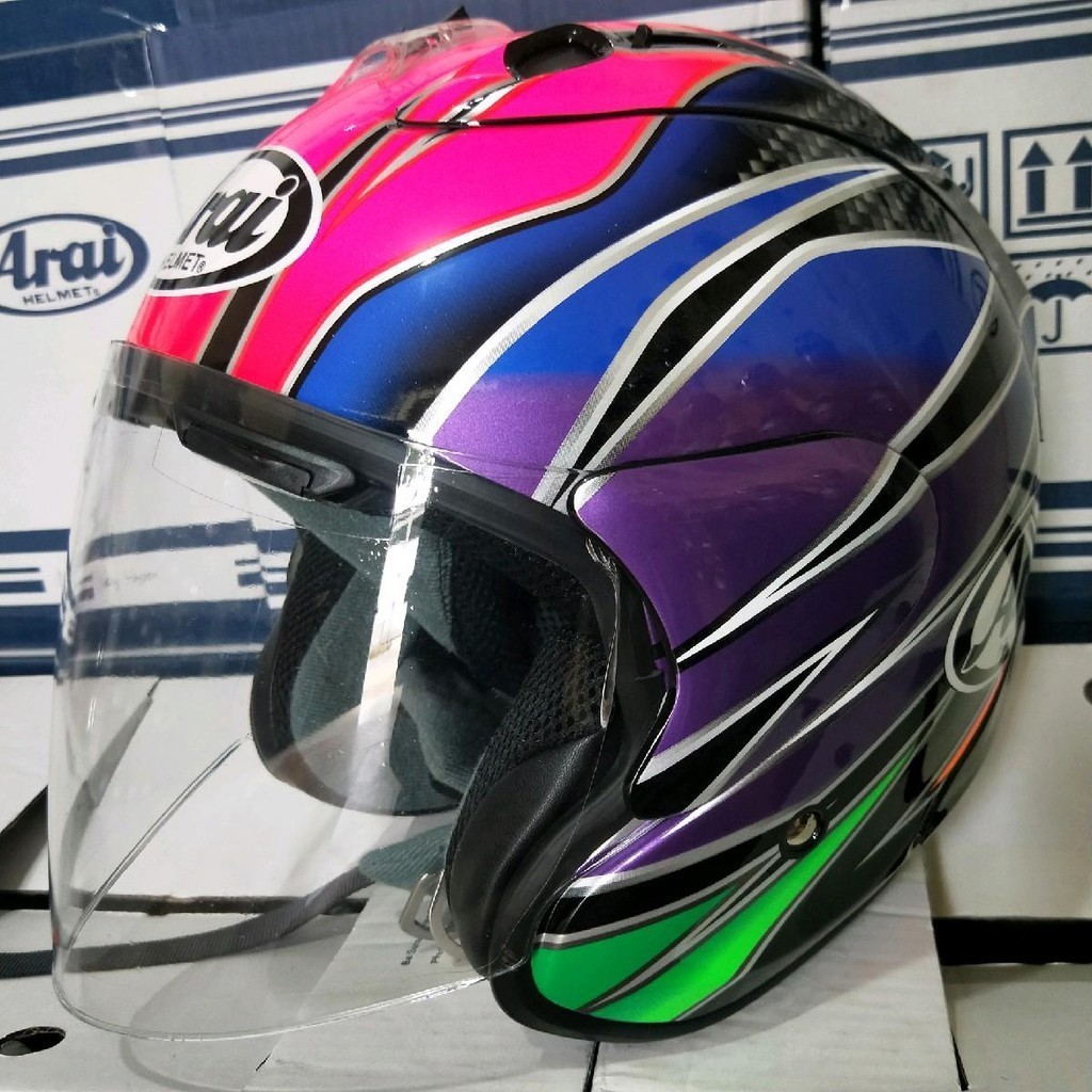 Jual HELM COPY ARAI SZ RAM SAKATA SIZE L FIT M LOGO PERMANEN Motorcycle ...