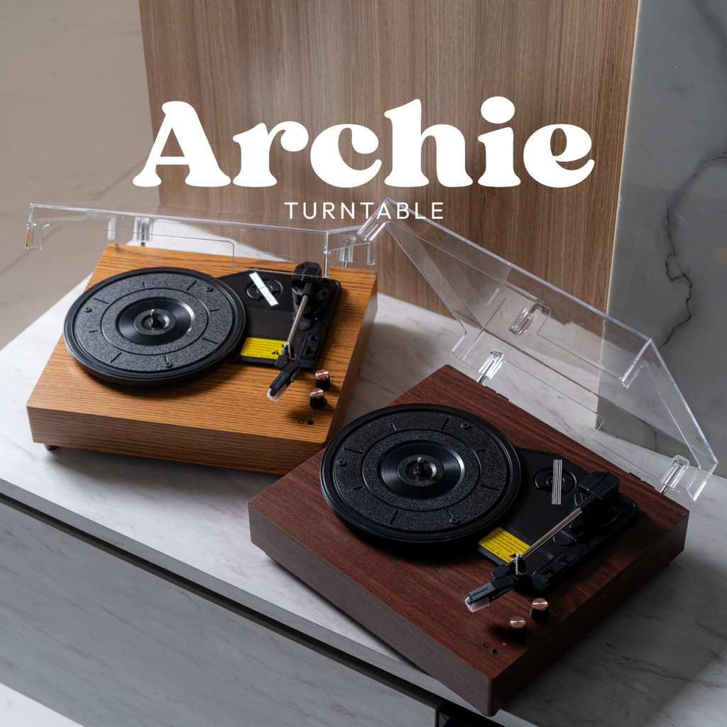 Jual (233) ARCHIE Turntable Vinyl Record Player Phonograph Pemutar ...