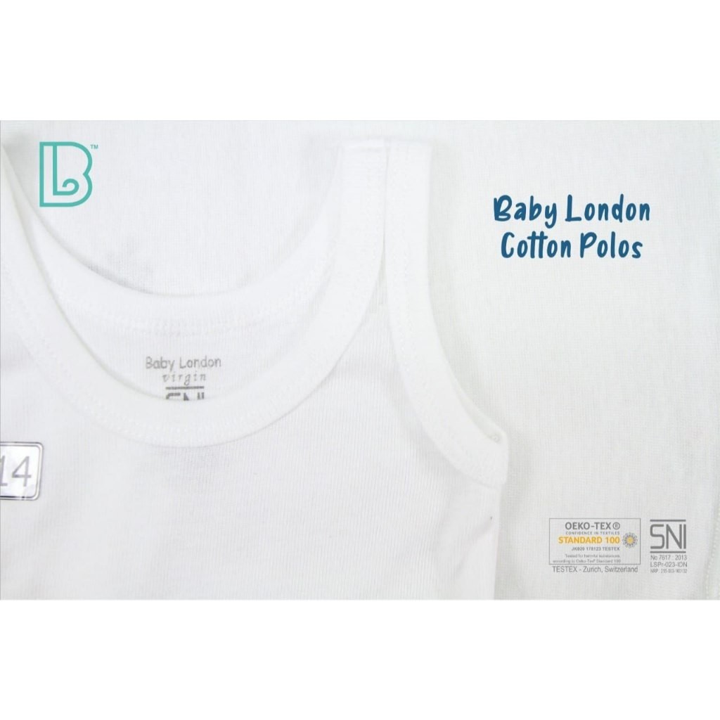 Jual Singlet Bayi Anak Putih Polos SNI (1 Paket isi 3) BOY LONDON ...