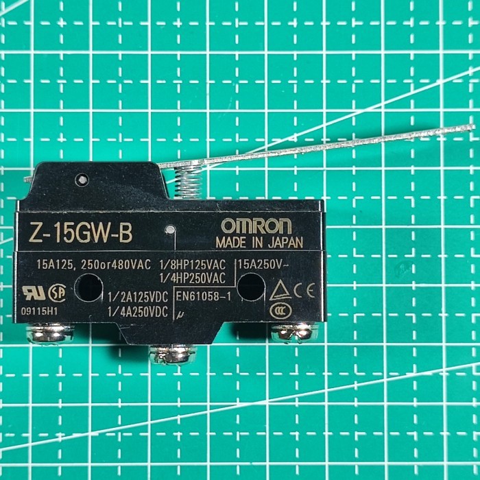 Jual MICRO SWITCH LIMIT SWITCH Z-15GW-B OMRON BEST QUALITY. | Shopee Indonesia