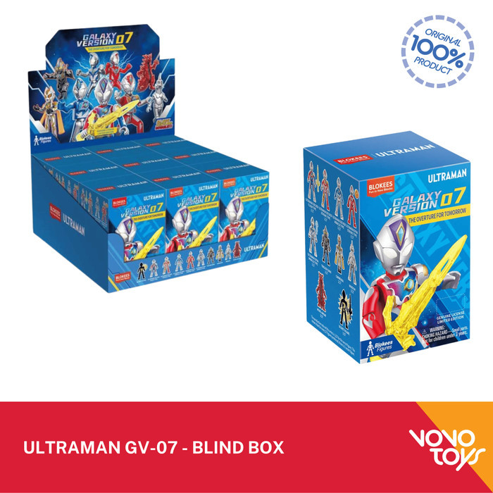 Jual Blokees Ultraman GV-07 - Blind Box | Shopee Indonesia