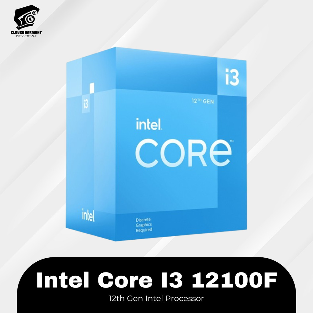 Jual Intel Core I3 12100F [BOX] LGA1700 Up To 4.3GHz Clock Boost 4 Core ...