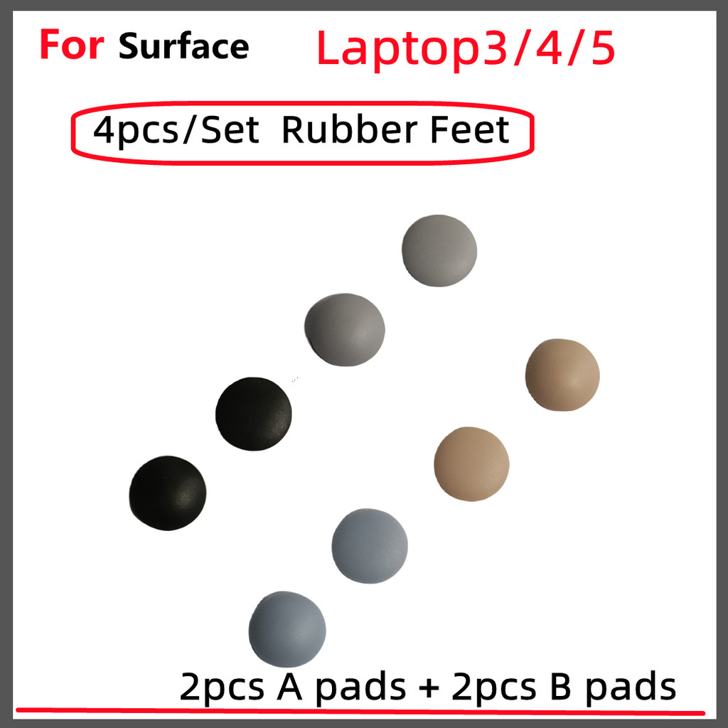 Jual For Microsoft Surface laptop 3 4 5 Rubber foot pad Bottom shell D ...