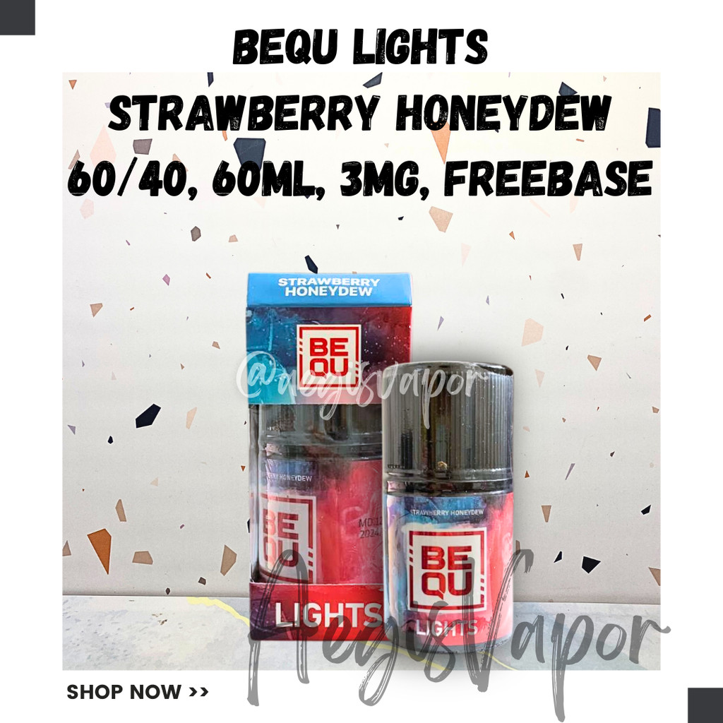 Jual Bequ Lights Strawberry Honeydew 60ml | Shopee Indonesia