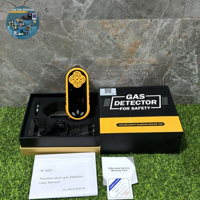 Jual Bosean K-400 gas detector 4 in 1 H2S O2 CO combustible leak gas detector | Shopee Indonesia
