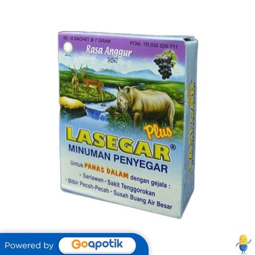 Jual Lasegar Plus Rasa Anggur 7 Gram Box 6 Sachet | Shopee Indonesia
