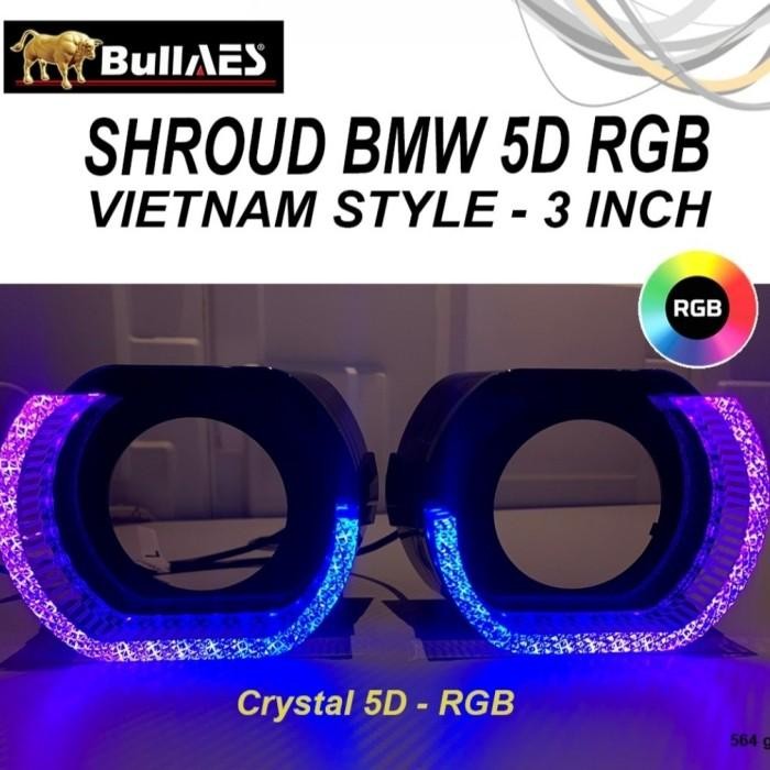 Jual Shroud SPORT RGB BILED M5 RGB MATRIX 5D VIETNAM STYLE 3 INCH ...