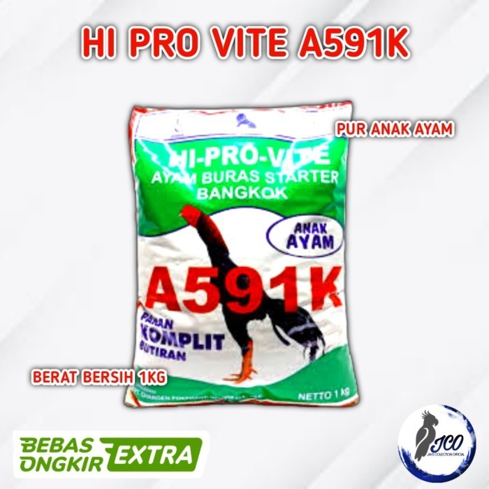 Jual PUR AYAM A591K PAKAN ANAK AYAM HI PRO VITE A591K PAKAN AYAM 591 ...