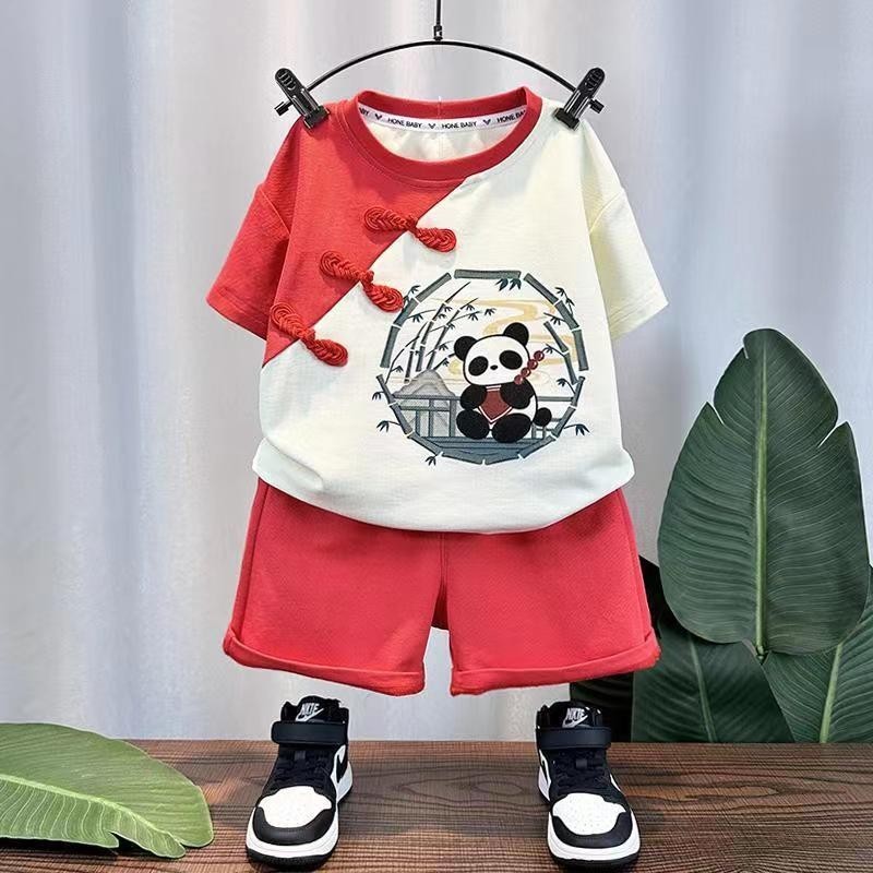 Jual Hanfu men's and women's new splicing ancient two-piece set ...