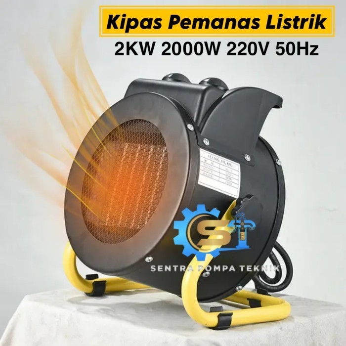 Jual Kipas Pemanas Ruangan Elektrik 2Kw 220V Pemanas Udara Portable ...