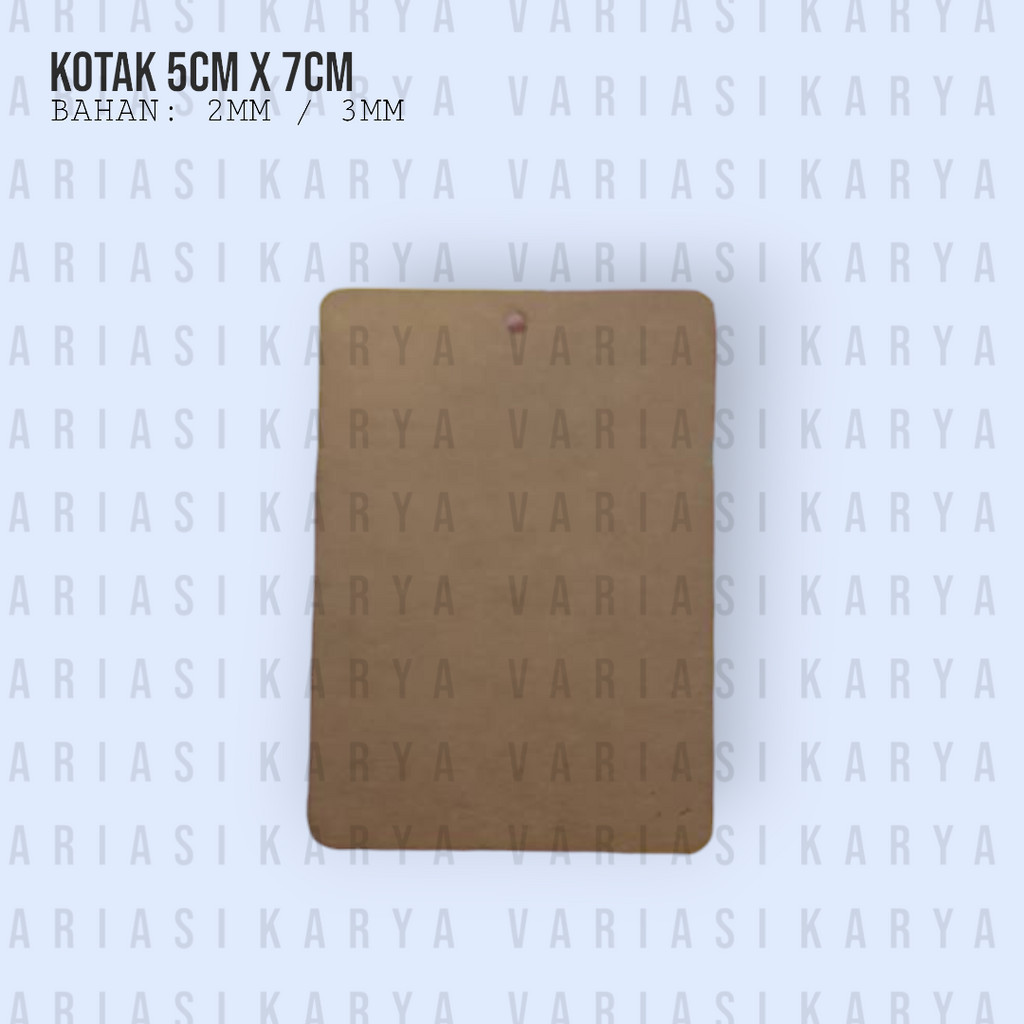 Jual Potongan Akrilik Bulat Kotak / Persegi 5x7cm Tebal 2mm/3mm ...