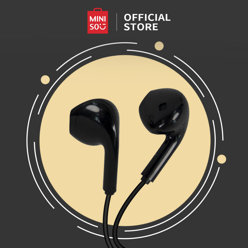 Jual MINISO Gaming Headset Earphone Kabel Earbuds In Ear Headphone ...