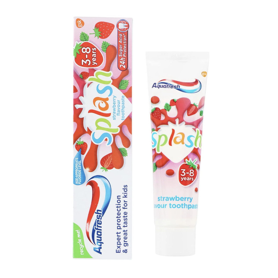 Jual AQUAFRESH Toothpaste Milk, Little, Big, Advance Teeth Made in UK ...