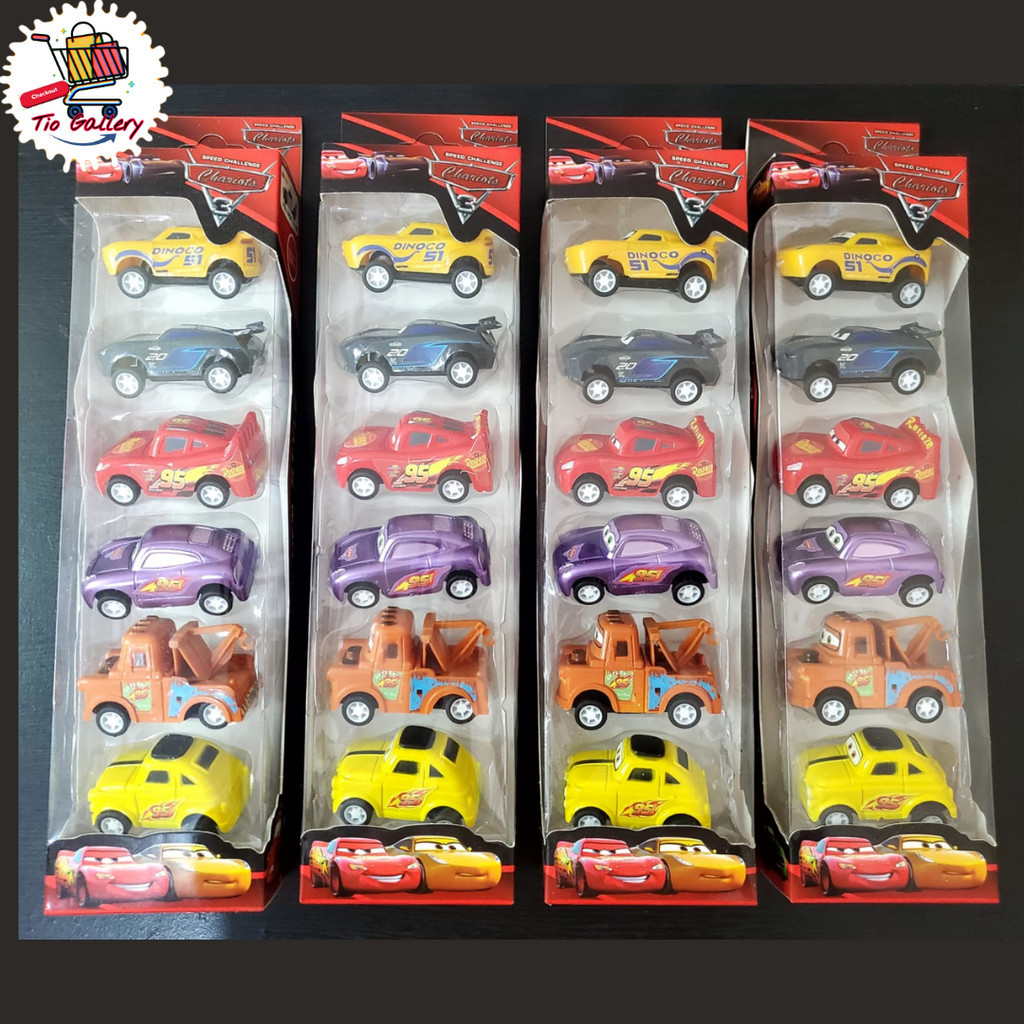 Jual Mainan Anak Mobil Mobilan Cars Mc Queen Isi 6 pcs Pullback ... Jual Mainan Anak Mobil Mobilan Cars Mc Queen Isi 6 pcs Pullback ...