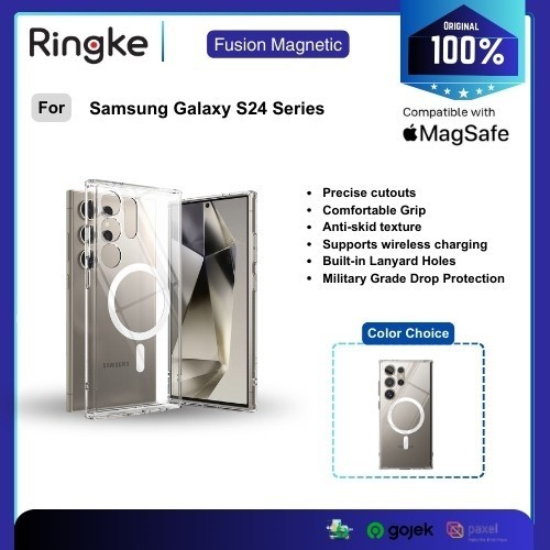 Jual Case Samsung Galaxy S24 Ultra Plus Ringke Fusion Magnetic Cover