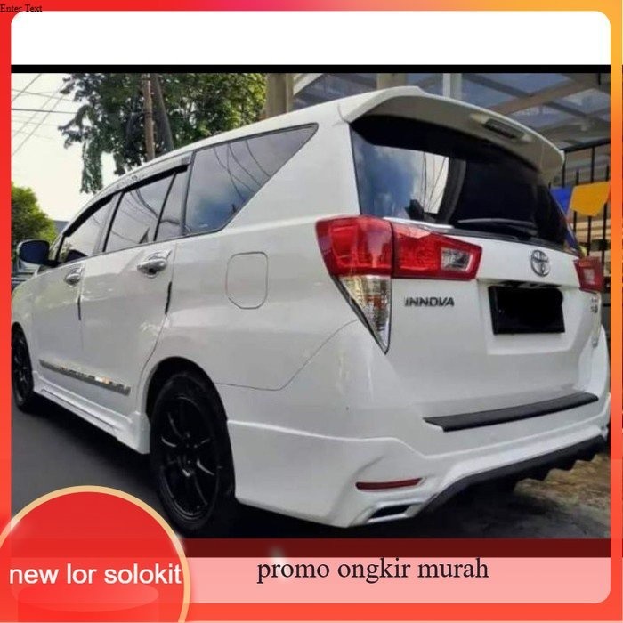 Jual bodykit toyota innova reborn fox body kit bemper grade-a kuat ...