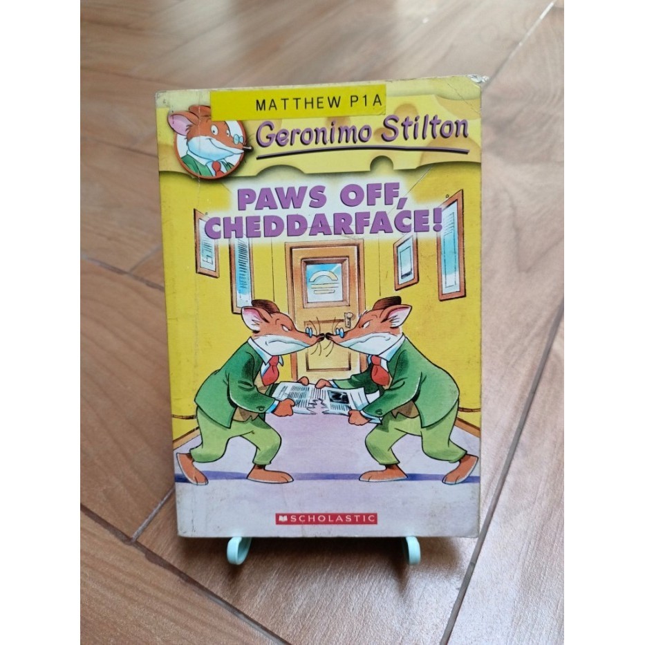 Jual Geronimo Stilton - Paws Of Cheddarface | Shopee Indonesia