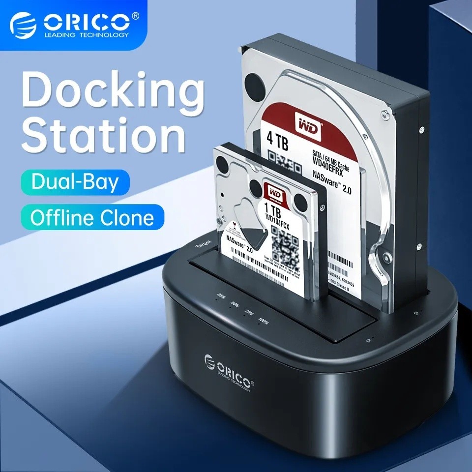 Jual Orico 6228US3-C 2 BAY 2,5 Jual Orico 6228US3-C 2 BAY 2,5