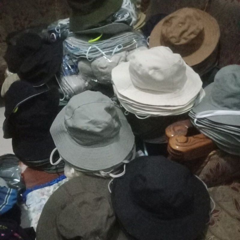 Jual TOPI RIMBA TOPI GUNUNG TOPI PANTAI BUCKET HAT | Shopee Indonesia